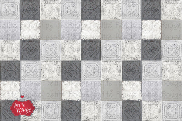 Papier de Meuble - Tiles (600x900mm) - PR-PDM038 – Petite Rouge Vintage ...